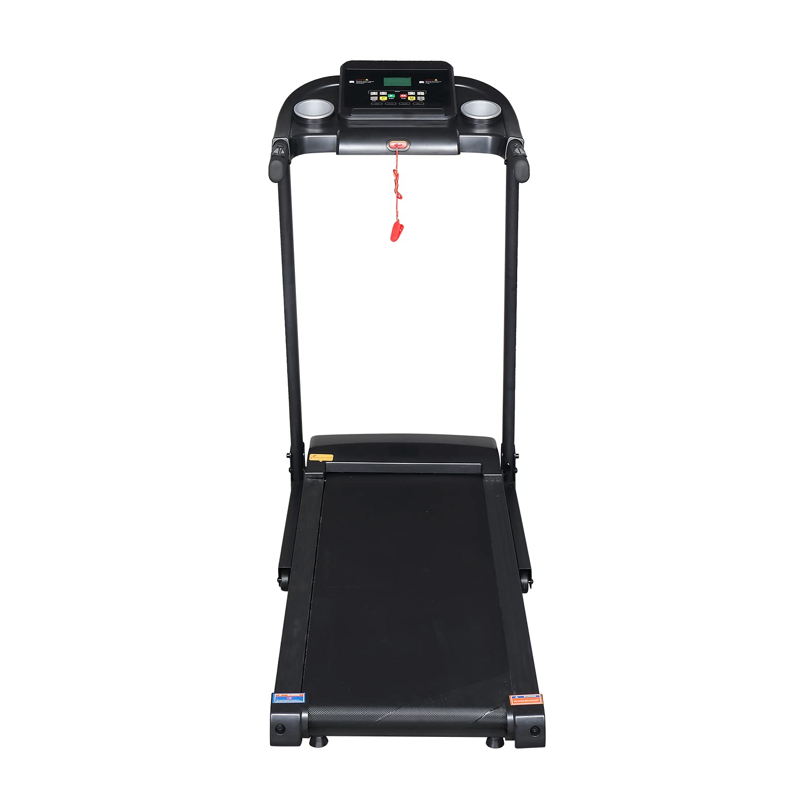 MengK 1.0HP Single Function Electric Treadmill with Hydraulic Rod