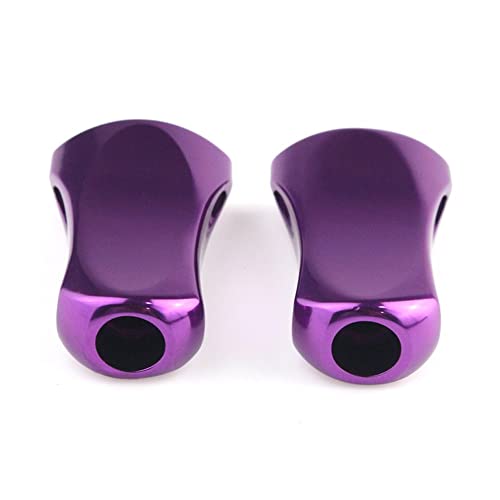 MengK 2pcs Fishing Reel Handle Knobs Aluminium Alloy Baitcasting Reel Knob Replacement Fishing Vessel Accessory Ultralight Fishing Tackle Tools