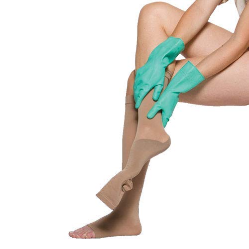 JOMI COMPRESSION Donning Gloves, Gripping Gloves for Compression Wear (Medium) - Color May Vary