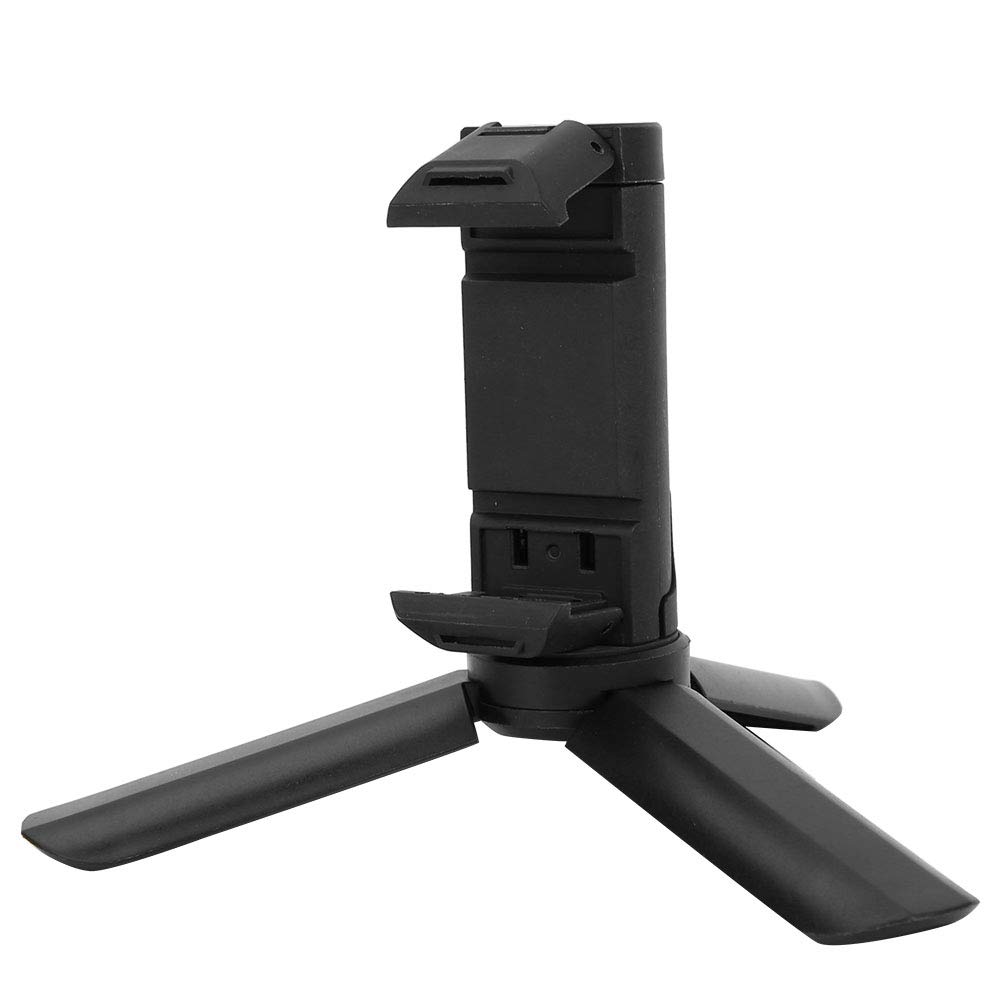 LYSOZ Phone Tripod,Ball Head Tripod,Mini Foldable Desktop Tripod Stand with Detachable 360° Rotatable Phone Clip,Used for Action Camera,DSLR Camera