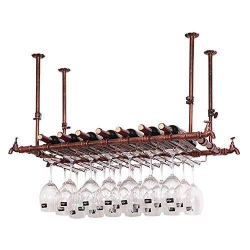 LAJUU Wine Racks,Wine Glass Rack Hanging Wine Cup Holder Creative Wine Rack Decoration Bar Cup Holder Creative Stemware Glass Holder