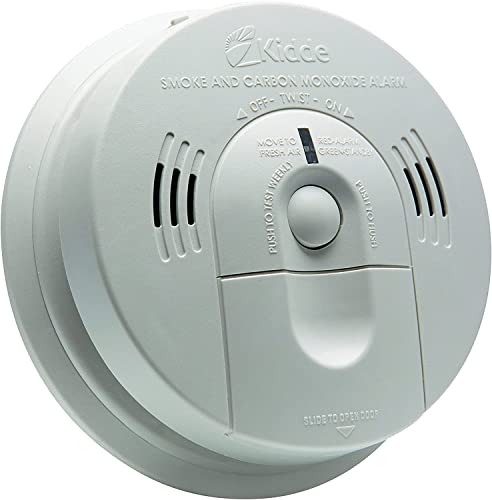 Kidde Smoke & Carbon Monoxide Detector with Voice Alerts, Battery Powered, Combination Smoke & CO Alarm, 2 Pack