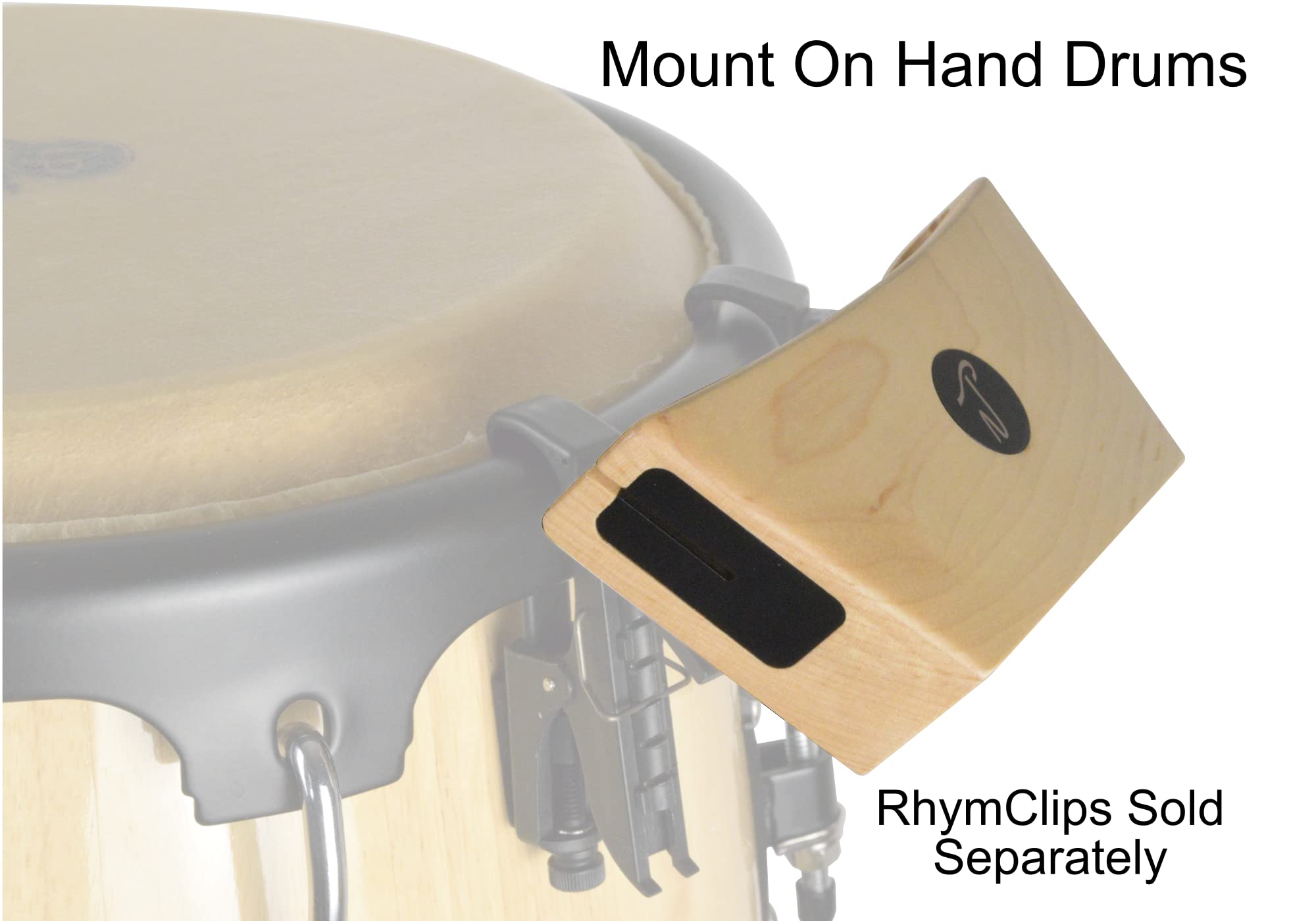 Native Tongue Percussion RhymBlock, High Tone 6" Maple Percussion Woodblock