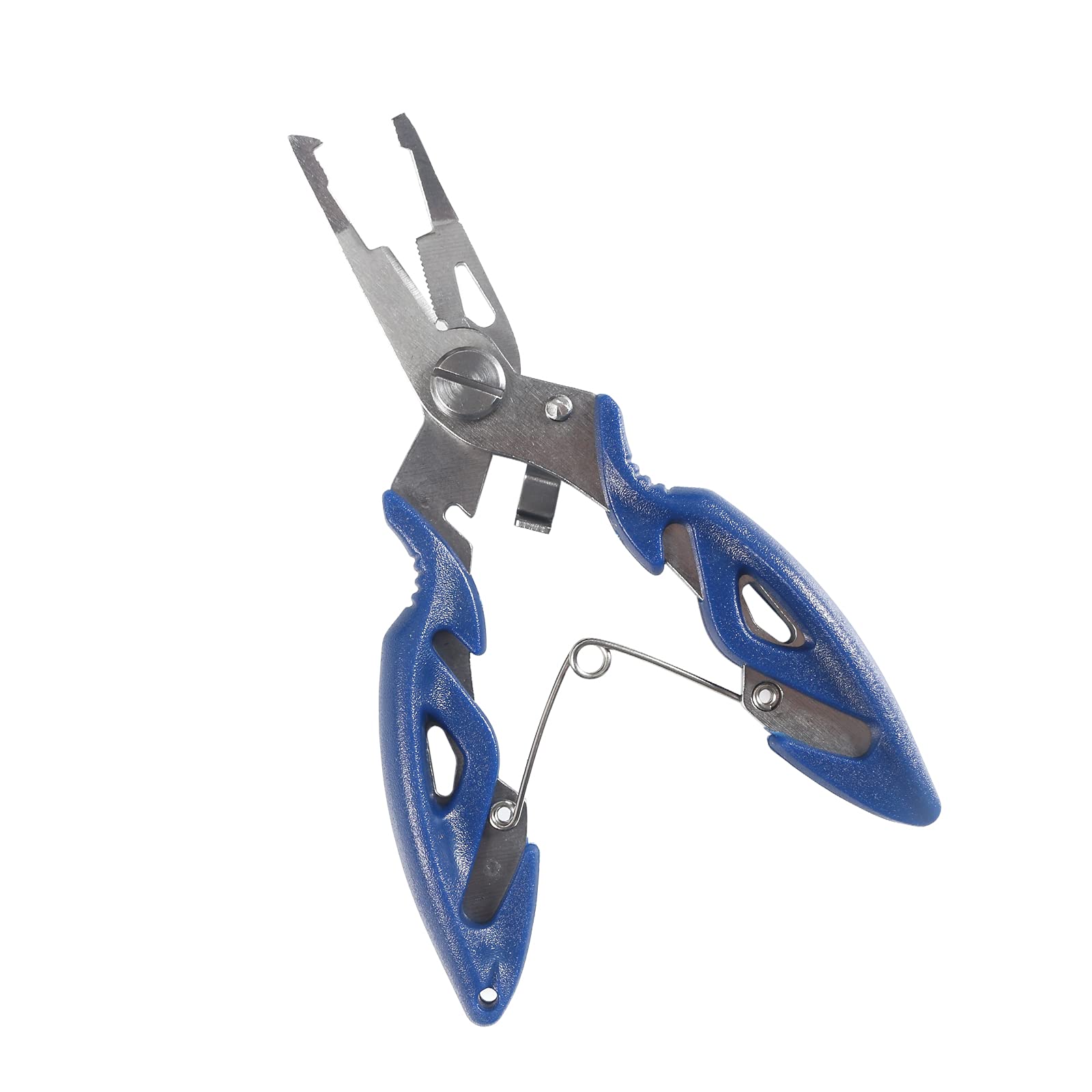 MengK Multifunctional Fishing Pliers Scissors Fishing Line Cutter Hook Remover Fishing Clamp Tool