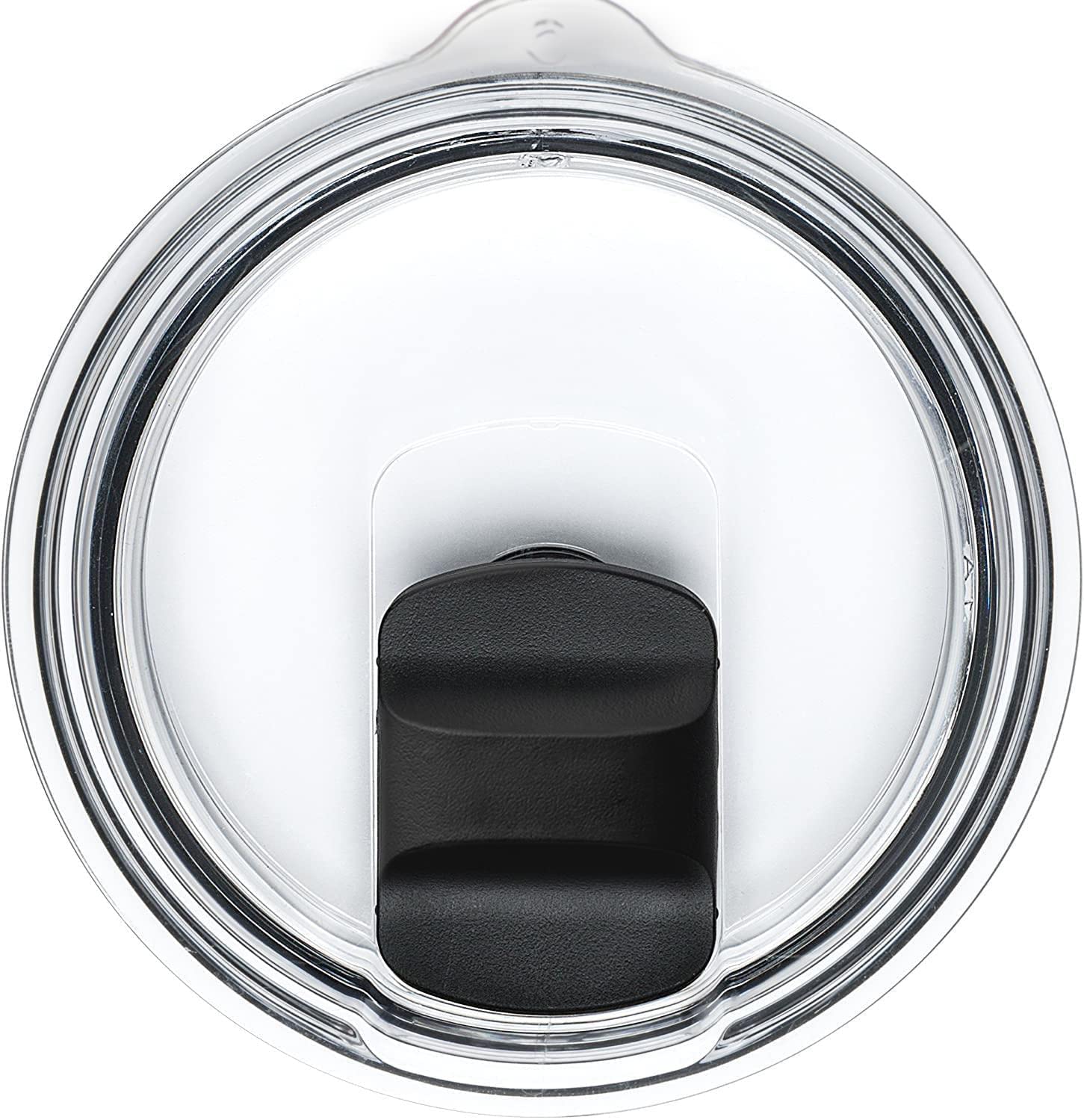 Magnetic Tumbler Lid - Fits Rambler, Ozark Trail, Old Style Rtic,Replacement Magnetic Slider, Magnetic Spill Proof Tumbler Cover (30oz, 1Pc Black)