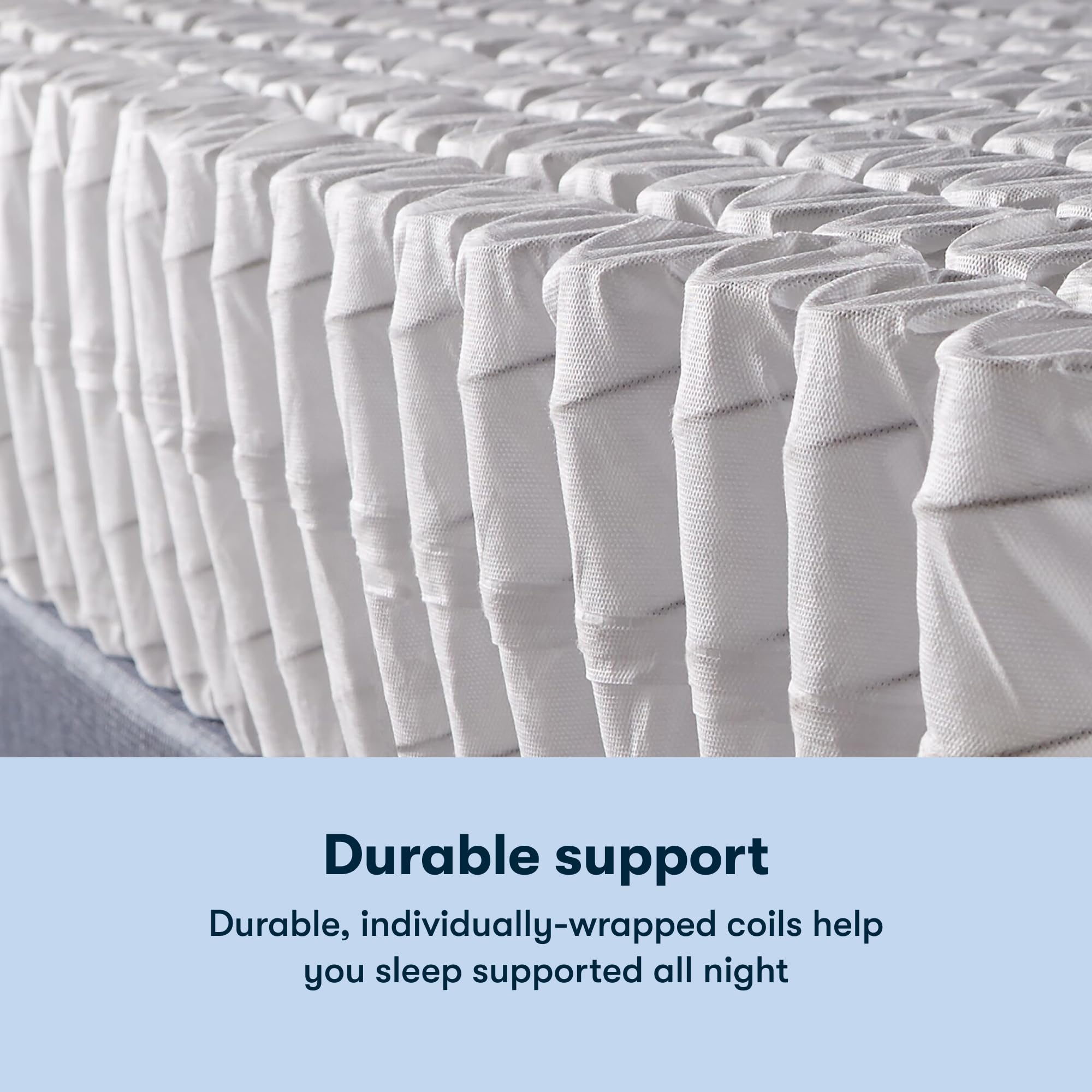 Serta Classic Clarks Hill 2.0, Plush Euro Top 12.5" Full Mattress, Zoned Support, Cooling, Breathable and Pressure Relieving - 100 Night Trial, CertiPUR-US Certified
