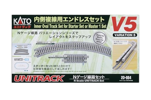 KATO V5 20-864 N Gauge Inner Double Wire Endless Set Railway Model