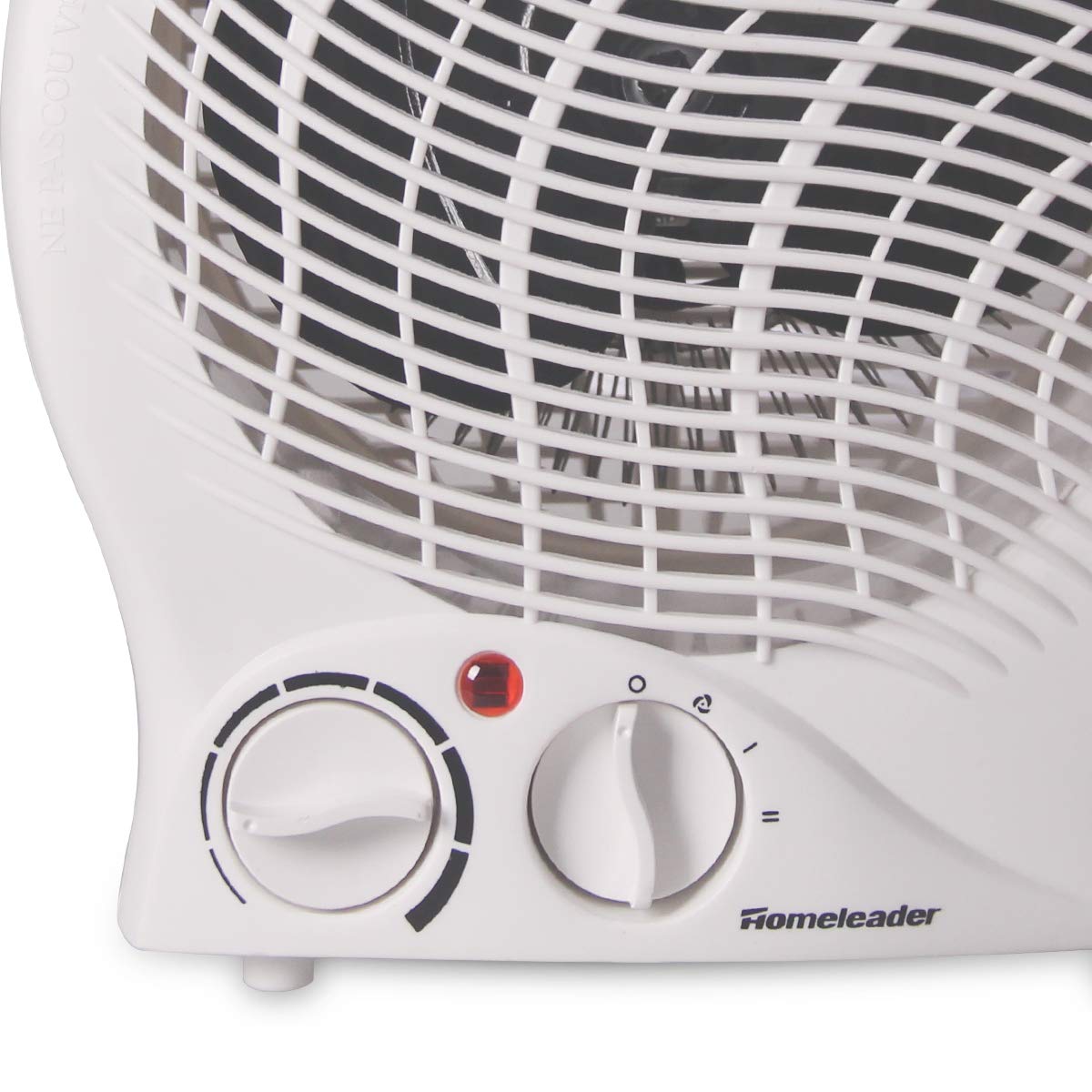 Portable Fan Heater, Homeleader Small Space Heater with Thermostat, Tabletop/Floor Ceramic Heater for Office