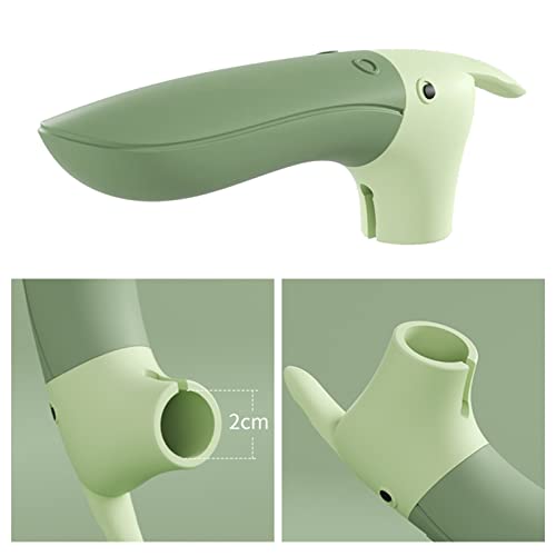 Reheyre Door Handle Covers, Non-Collision Silicone Door Handle Cover Innovative Reusable Baby Door Handle Protector Household Supplies Green