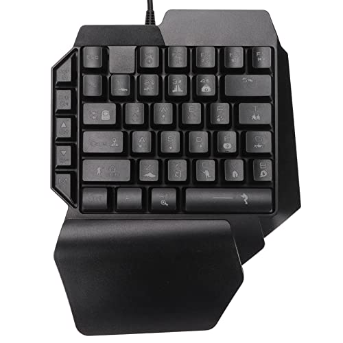 Onehanded mechanical gaming keyboard, 39 keys Onehanded mechanical keyboard for mobile computer