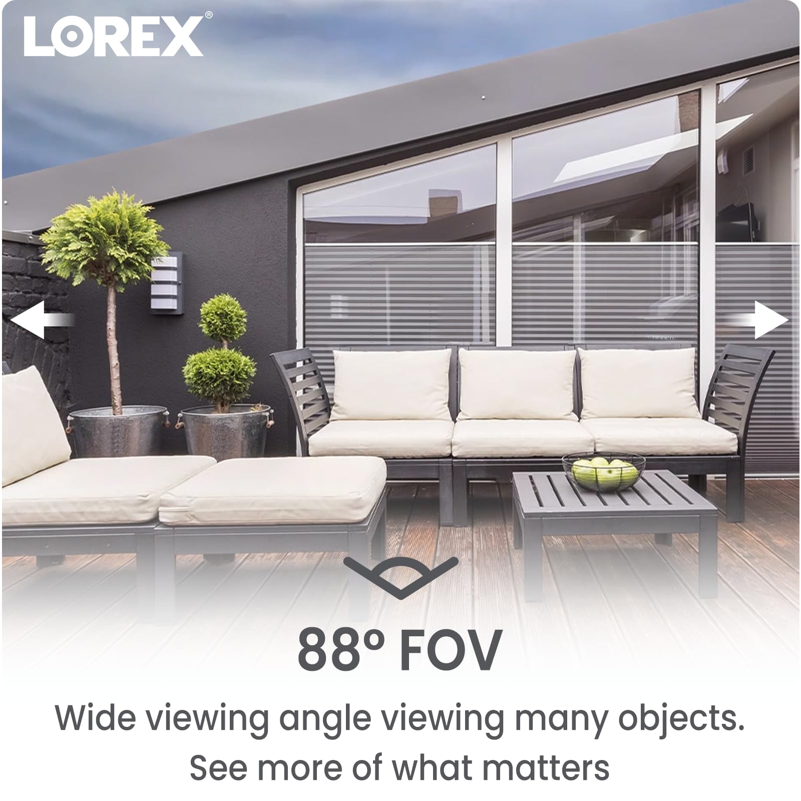 Lorex 1080p Analog Wired Security Camera β Outdoor & Indoor Add on Camera Wired Surveillance System for Home & Business β Long Range Night Vision, HD Recording