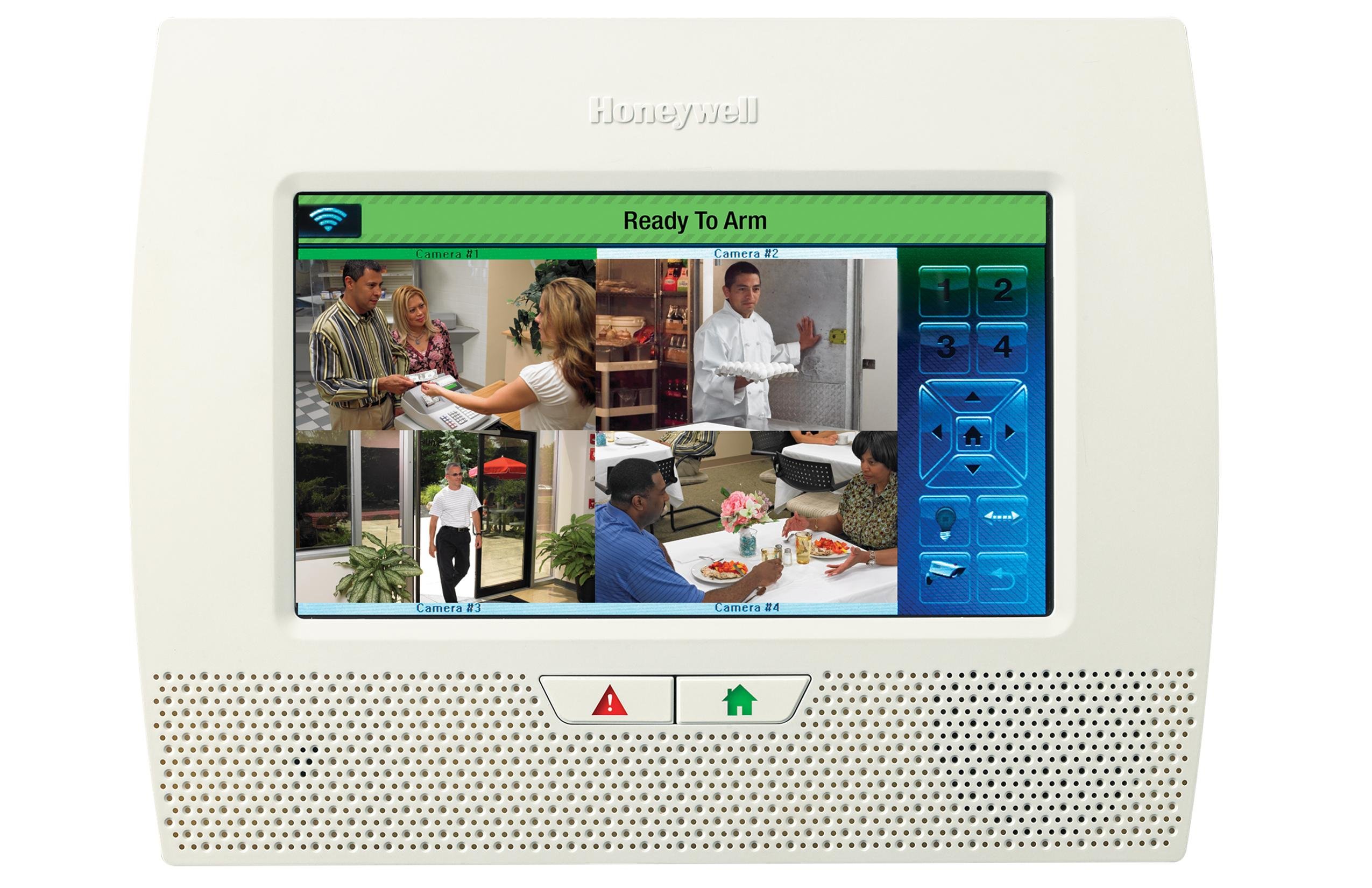Honeywell Lynx Touch L7000 Wireless Residential/Commercial Security Alarm Kit with Wifi and Zwave Module