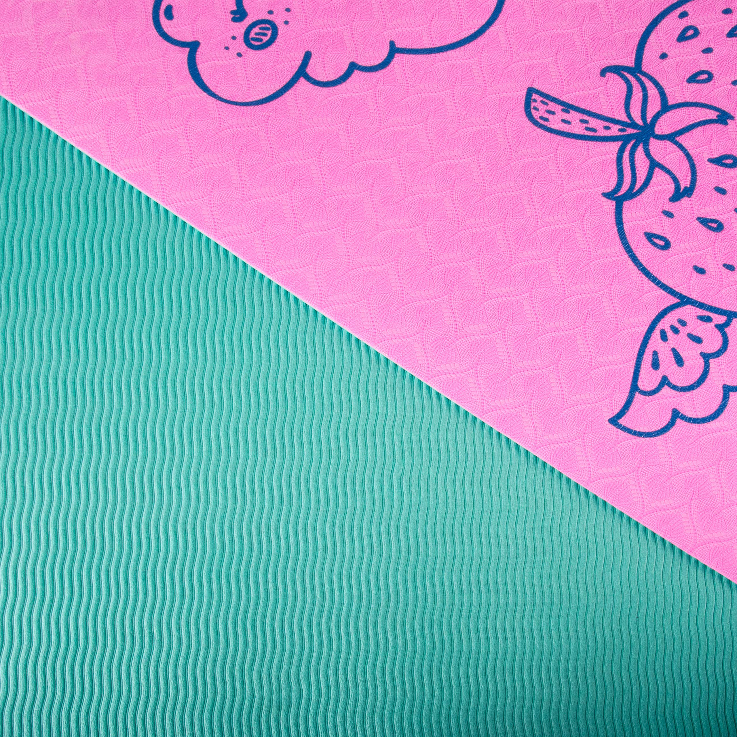 Kids Yoga Mat by Yogi Junior | Extra Thick TPE | Babies, Toddlers and Big Kids