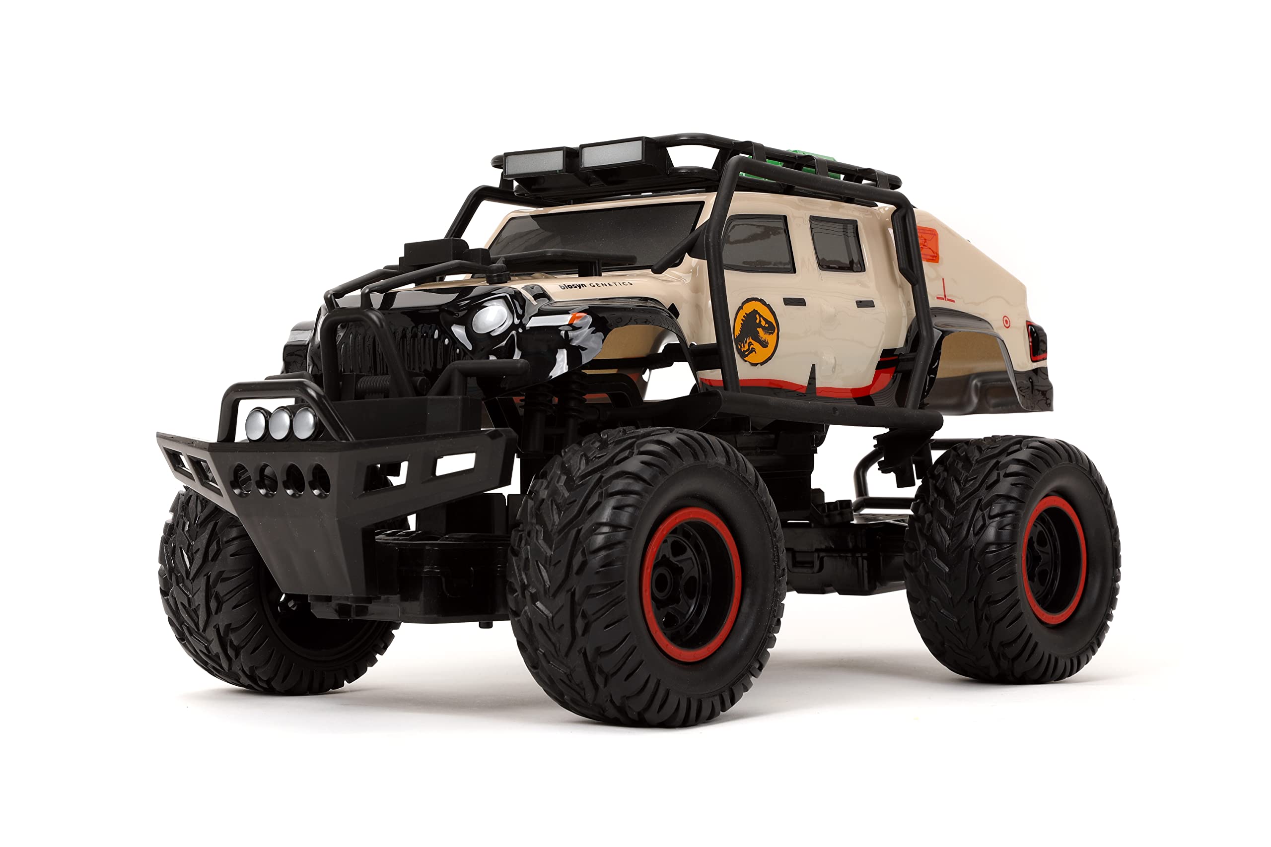 Jurassic World 1:12 Jeep Gladiator RC Radio Control Car, Toys for Kids and Adults