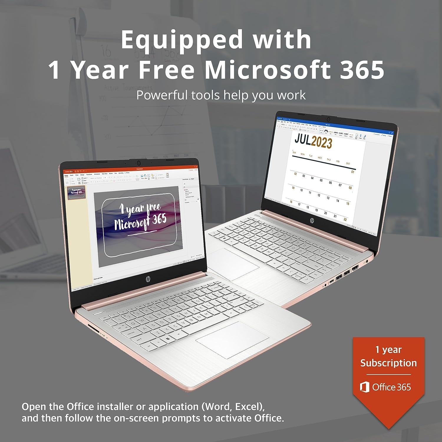 HP Premium Stream 14" HD BrightView Laptop, Intel Celeron N4120, 4GB RAM, 64GB eMMC, Intel UHD Graphics, HD Webcam, 1 Year Office 365, Bluetooth, WiFi, HDMI, Win 11s, Gold, 32GB Hotface USB Card