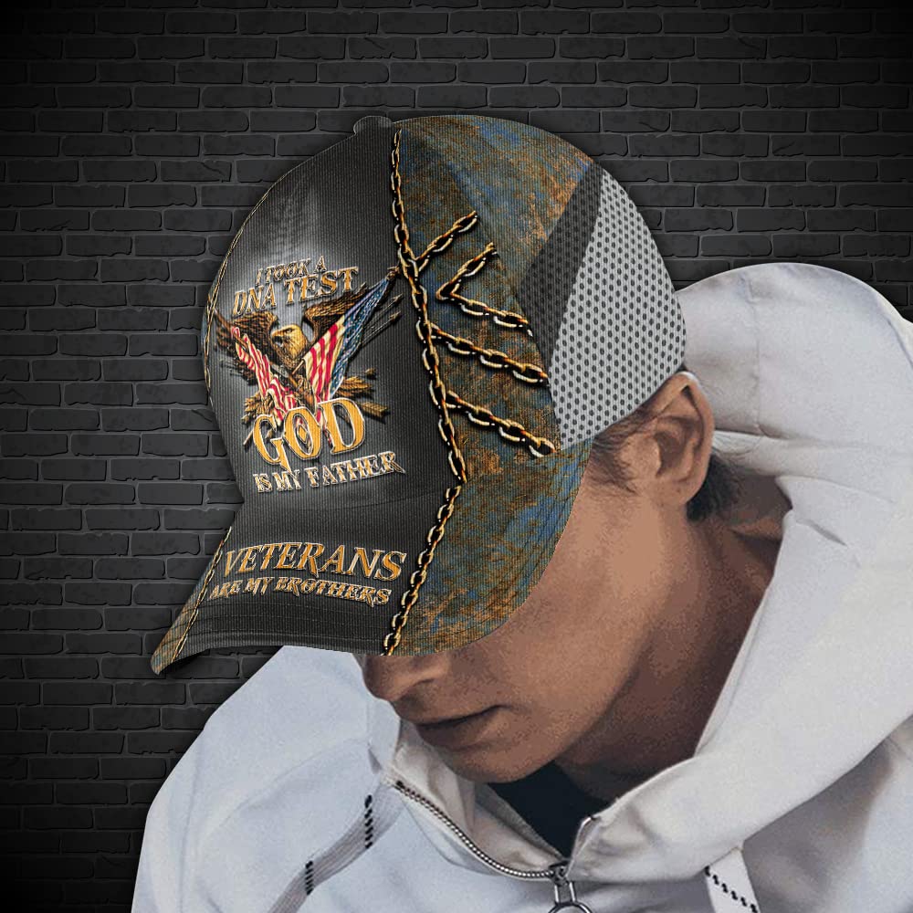 N NAMESISS All Over Printed Cap, God Cap, Religious Cap, Christian Cap, Gift for Dad, Dad Cap, Veteran Cap, Military Cap, Remember Veteran Cap, Soldier Cap