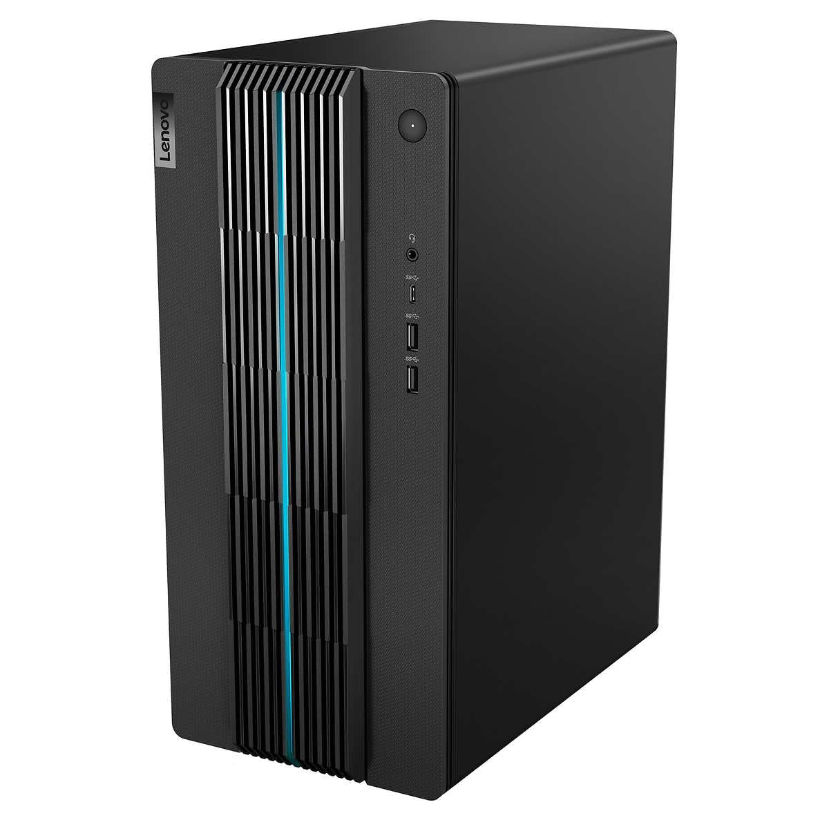 Lenovo IdeaCentre Gaming Desktop, AMD Ryzen 9 5700G (8-core) Processor (Beat i7-12650H), NVIDIA GeForce RTX 4060 Graphics, 16GB RAM, 512GB SSD, 1TB HDD, Wired Keyboard, Wifi6, Windows 11 Home