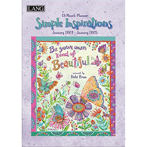 LANG Simple Inspirations⢠2024 Monthly Planner (24991012116)