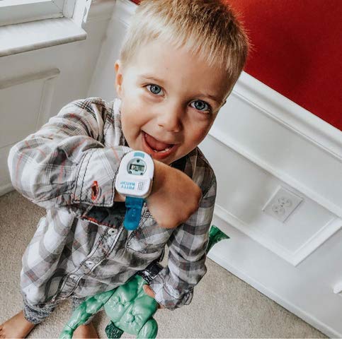 Potty Time: The Original Potty Watch | Water Resistant, Toilet Training Aid, Warranty Included. (30, 60 or 90 Min Automatic Timers Plays Music & Flashing Lights for Fun & Gentle Reminders)Blue & Green