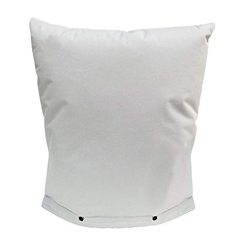 Insulated Pouch, ETSAMOR 17 x 21 Inches Backflow Preventer Insulation Pouch Cover for Winter Pipe Freeze Protection, Controller and Water Sprinkler Valve Box ( Pale Khaki )