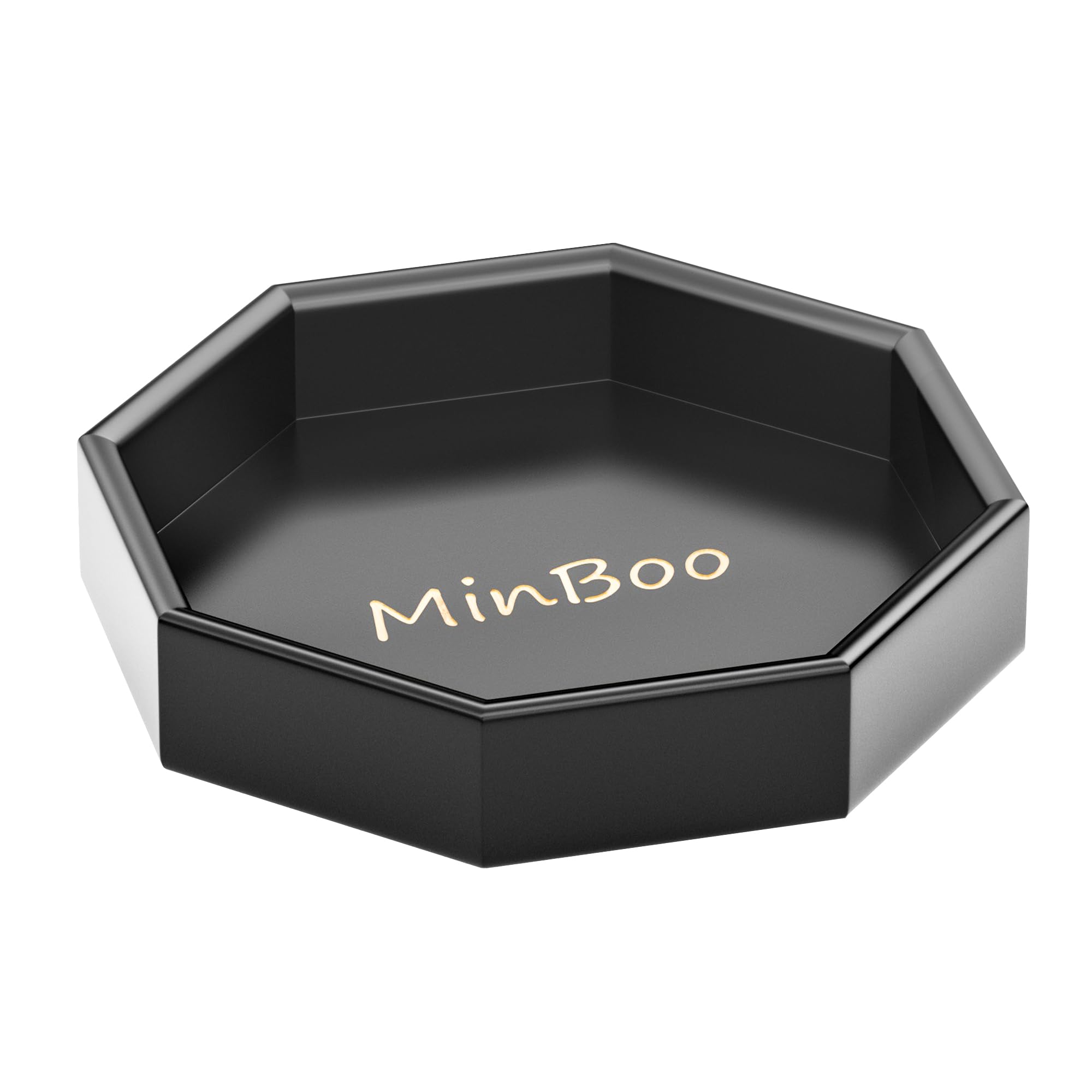 MinBoo Bamboo Lazy Susan Rotating Organizer, Bamboo Rotating Spice Racks with Turntable for Kitchen Pantry Cabinet Cupboard Table, 9 Inch
