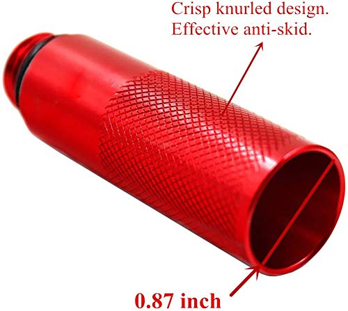 imUfer Extended Run Gas Cap Adapter fit 1/4" NPT Line with 1/8" Thick Fuel Resistant Sealing Washer and Aluminum Mess Oil Changes Funnel for EU1000i EU2000i EU3000i