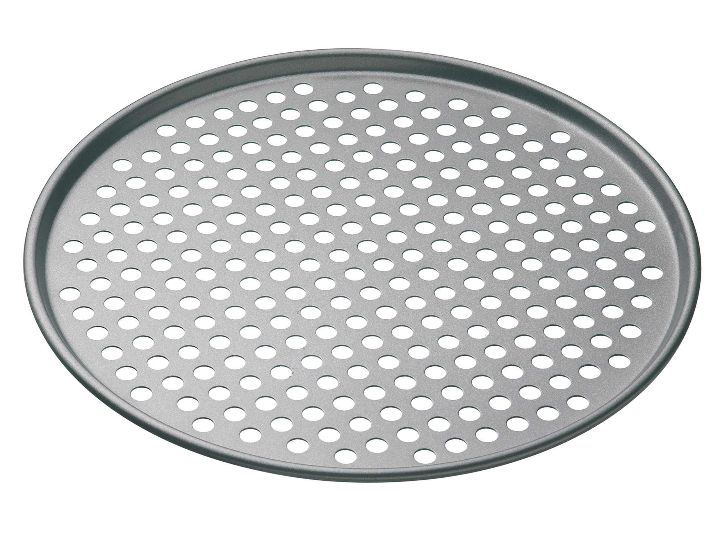 Master Class KCMCHB14 Perforated Pizza Tray, Grey, 32cm