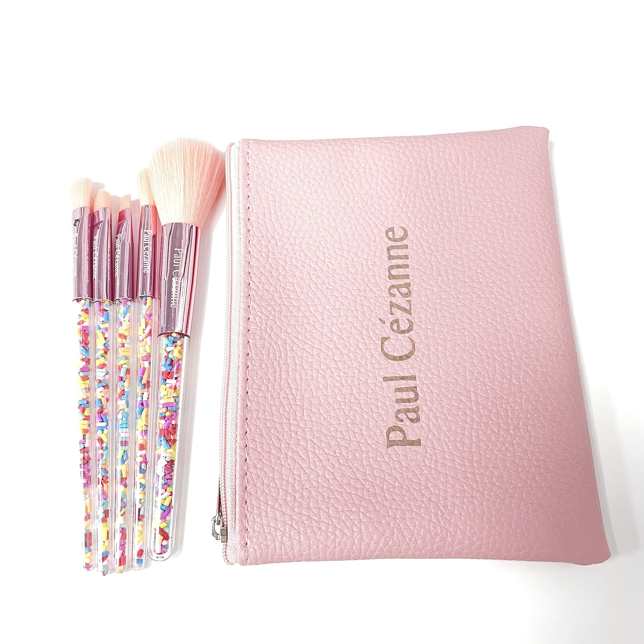 Paul Cezanne Make-up brushes,Real Perfection Makeup Brushes,Makeup Brush Set Powder Foundation Contour Blending Eyeshadow Brow Make-Up Brush Kit.