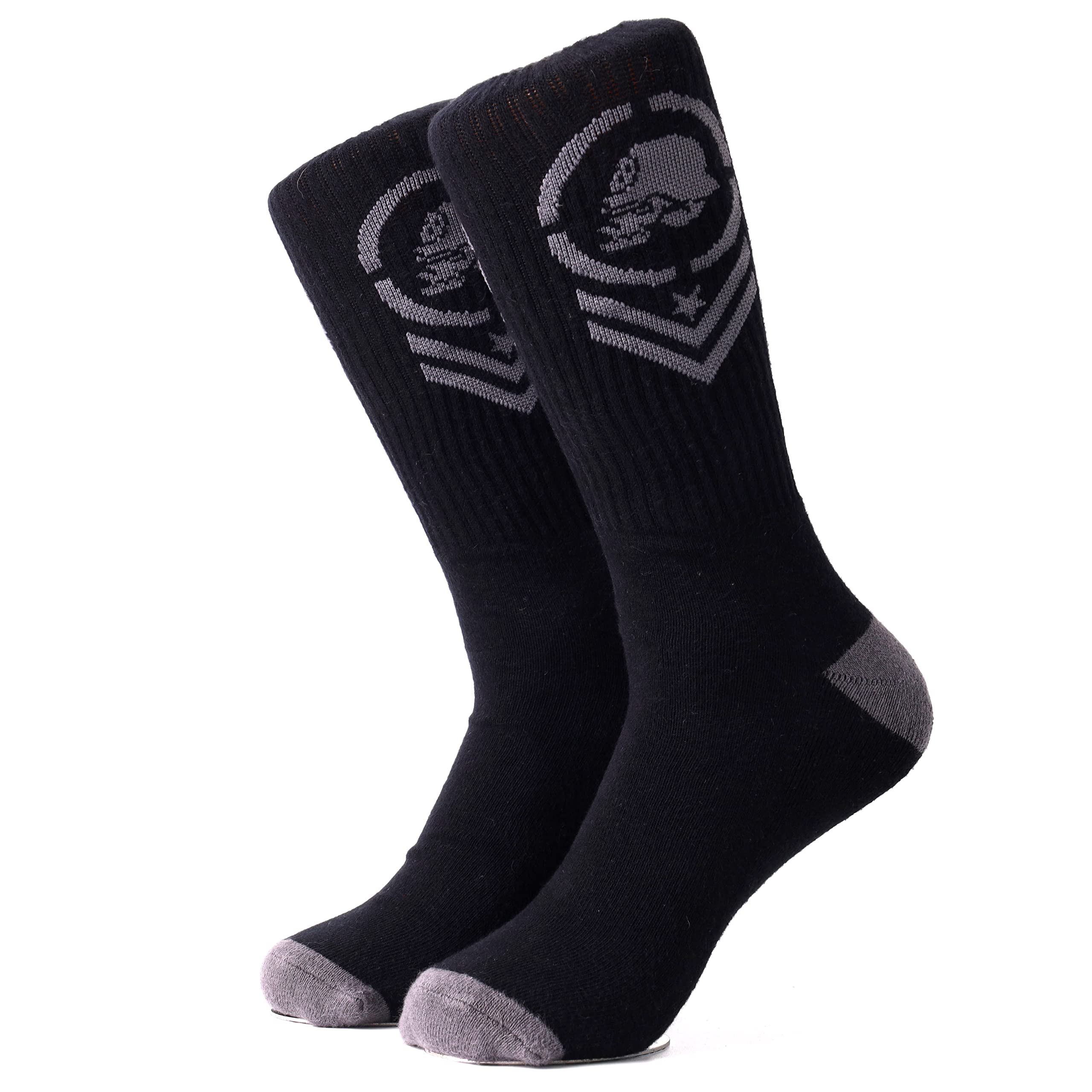 Metal Mulisha Mens Take Cover Socks, Black, One Size
