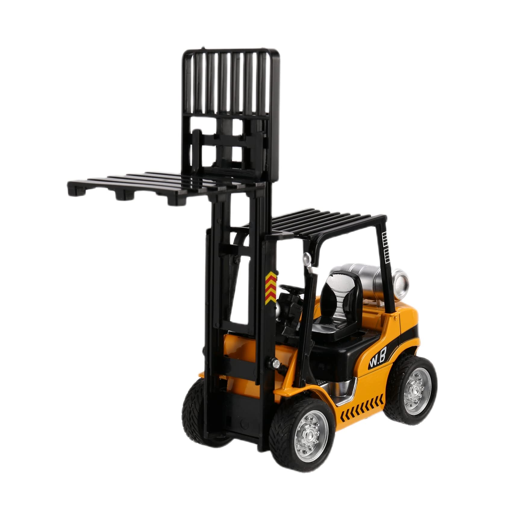 Nemeae 1:24 Construction Forklift Boy Toys with Pull Back Function Sound Light for Box