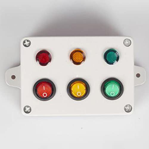 MERIGLARE 2 Pieces Montessori Busy Board DIY Accessories Traffic Light and Hourglass Learning Skill Toy Cognition Game