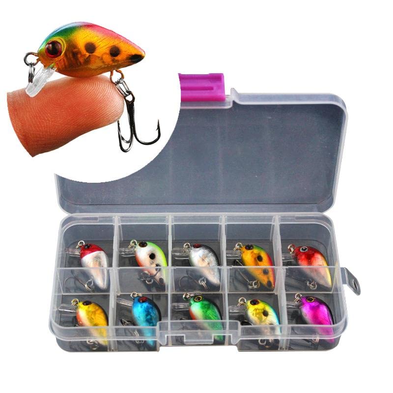 Madi Kay Designs Fishing Gear 迷你型米诺 3cm 1.5g 10色微物摇滚小胖饵L