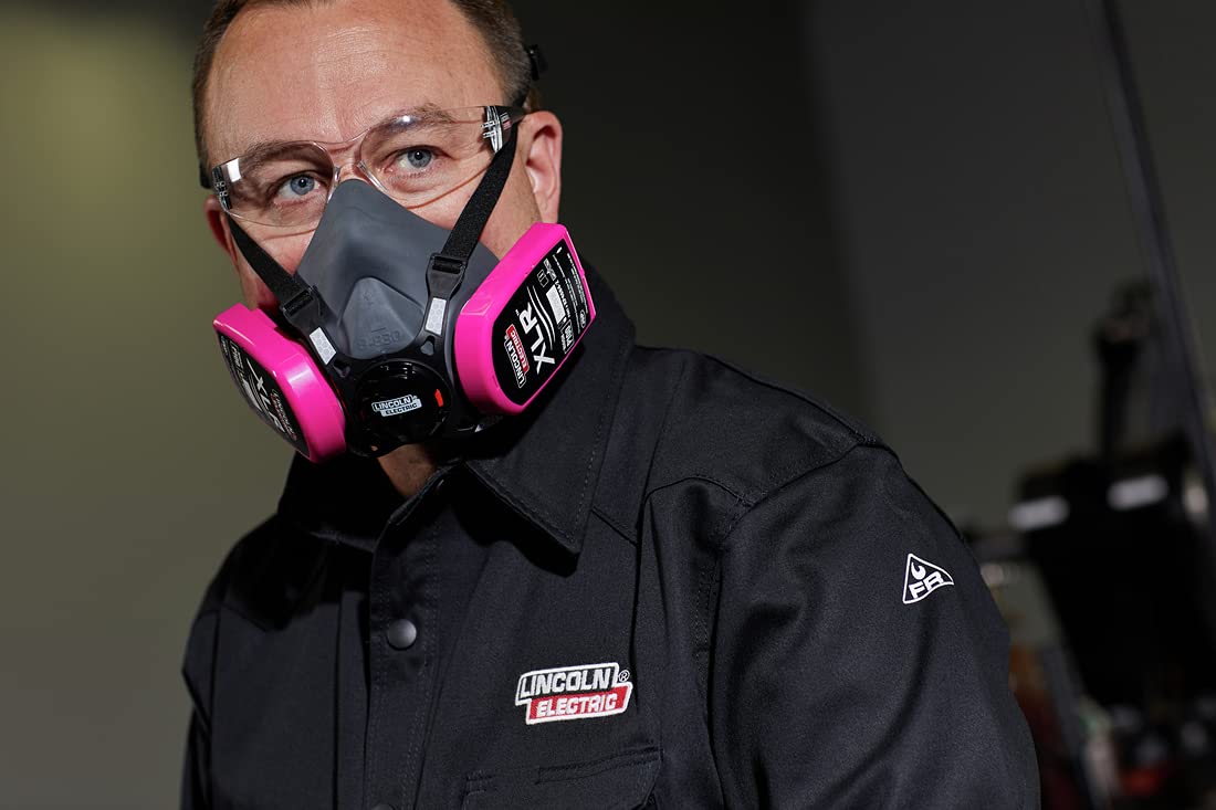 LINCOLN ELECTRIC XLR P100 Half Mask Respirator - Small; K4683-S