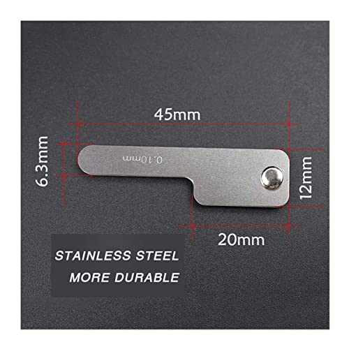 Orthodontic Gap Ruler Dental Interproximal Reduction Gauge Ruler Tooth Gap Measuring IPR System Stainless Steel Orthodontic Instrument
