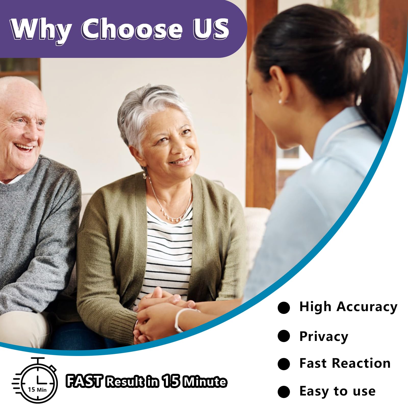 STOOL - Helicobacter Pylori Stool Test Kit - 2 Tests, H Pylori (Fecal)Antigen Self Test Kit, H-pylori Home Test Kit, Quick Home Test Within 15 Minutes, Highly Accurate Results, Easy to Use. Model: 011
