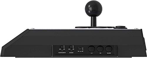 HORI Fighting Edge Video Game Controller, Programmable, USB Wired, Compatible with PlayStation 4 and Windows