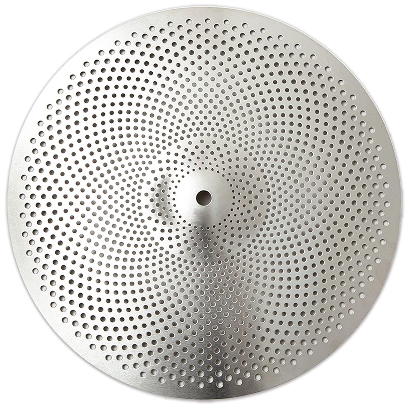 Low Volume Crash Cymbal, 16 inches Practice Crash Cymbal, Quiet Crash Cymbal (16'', Silver)