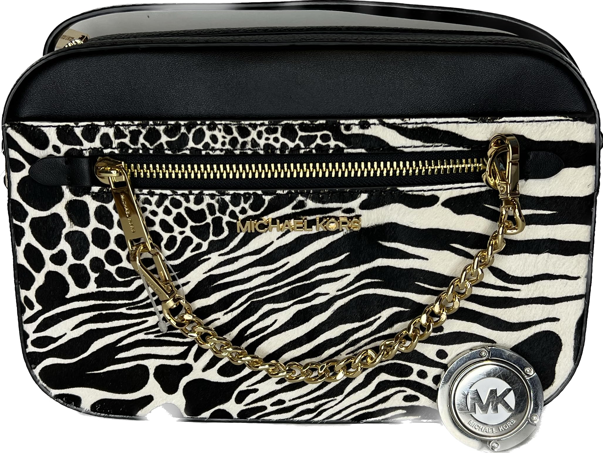 Michael Kors Jet Set Large Crossbody bundled Purse Hook (Poppy)
