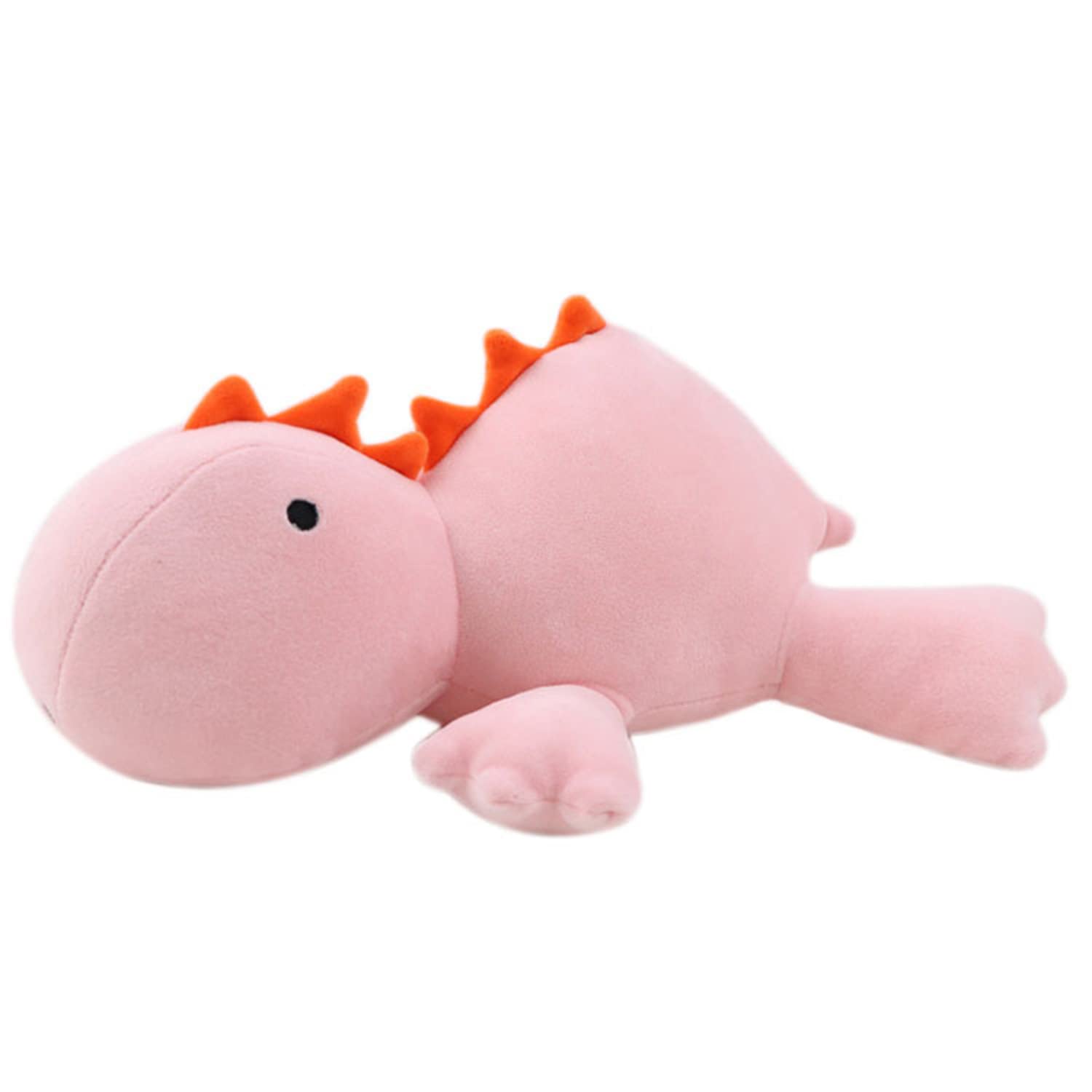 Philicoco 3.5 lbs Weighted Dinosaur Plush, Dino Weighted Plush Animal Stuffed Dinosaur Throw Pillow(Pink Dino 26" 3.5 lbs)