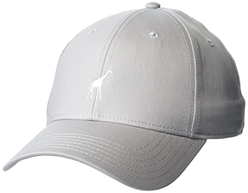 LRG Men's Logo Dad Hat, Light Grey, One Size Fits Most