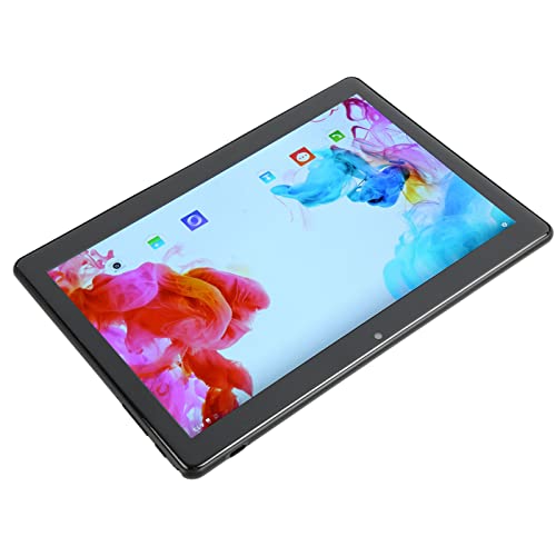 PUSOKEI 4G LTE Tablet for Android 9.0,1280x800 10.1in IPS HD Tablet,4GB RAM 64GB Storage,MTK6753 CPU,Bluetooth,WiFi,Front 2MP Rear 5MP Dual Camera Tablet,5000mAh Battery.(Black)