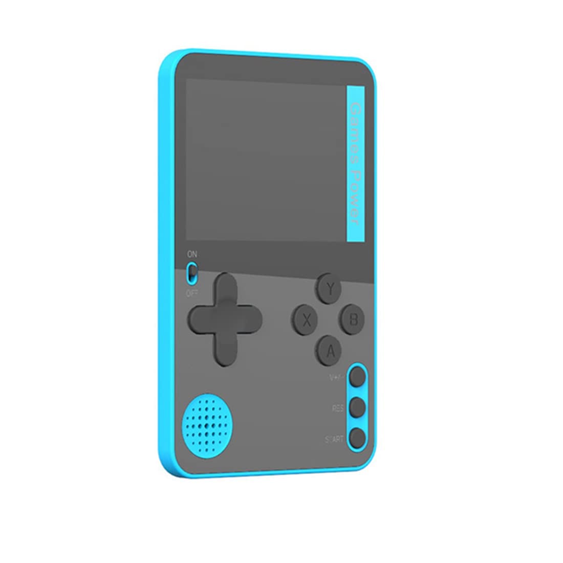 Pockety 500 Games Mini Portable Retro Video Console Handheld Game Advance Players Boy 8 Bit Built-in Gameboy 2.4 Inch Screen(B)