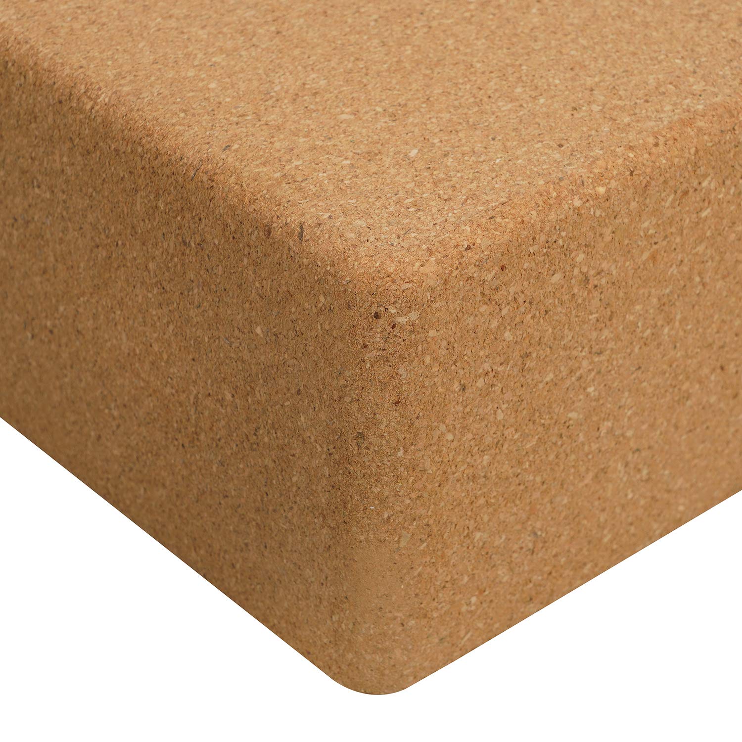 Hossejoy Cork Wood Yoga Blocks, Support Brick to Deepen Poses, Improve Strength and Aid Balance and Flexibility, 8.7 x 5.7 x 2.9 in, Set of 2