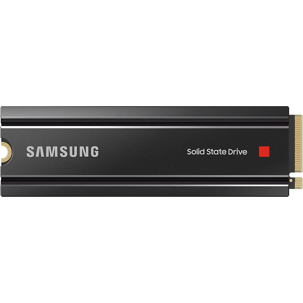 SAMSUNG MZ-V8P1T0CW 980 PRO with Heatsink PCIe 4.0 NVMe SSD 1TB for PC/PS5 Bundle with 1 YR CPS Enhanced Protection Pack