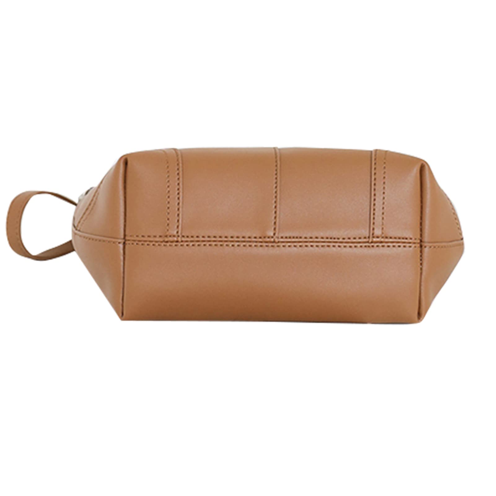 PS PETITE SIMONE Della Woven Shoulder Bag for Women, Woven Leather Handbag Crossbody Bag Purse for Women
