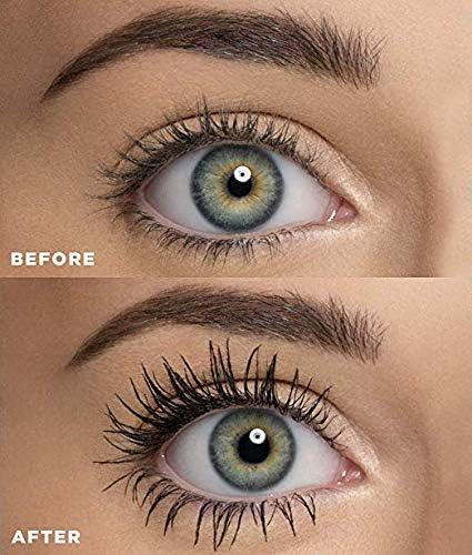 Lash Next Door Water Resistant Mascara Black Volume and Length - No Clump Volumizing Mascara for Thickening and Lengthening - Smudge Proof Lashes by Brooklyn and Bailey (1 Pack)