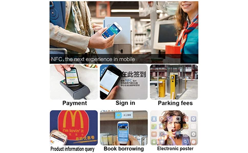 NFC/QR Dual - NFC Tag Sticker with Unique configurable QR Code (20 Pieces)