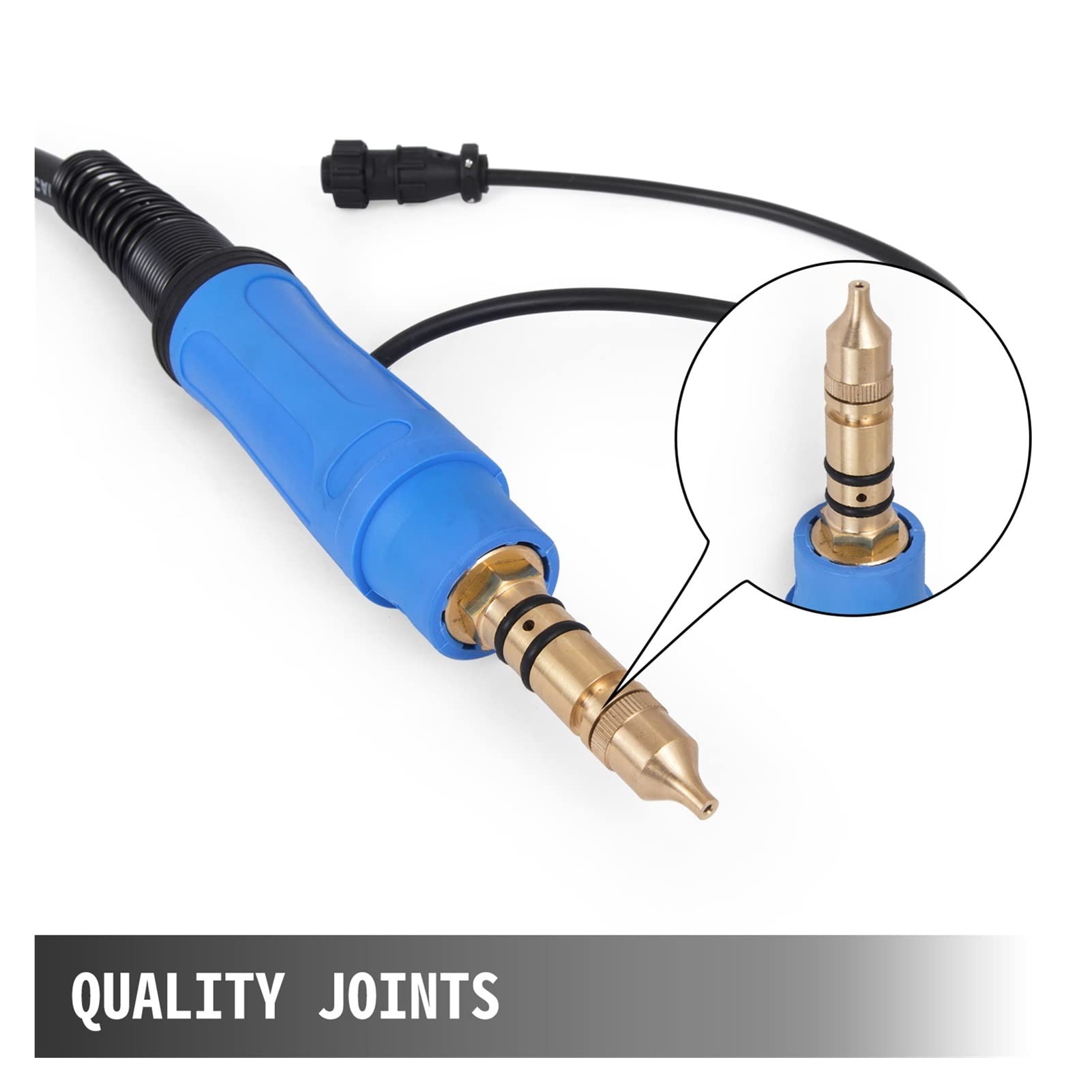 MIG Welding Gun Miller 250A Air Cooled Gas Burner Torch 4.6M Cable Welding Equipment Replacement for GA-20C GA-21C M-25 (Length : 4.6M, Welding Diameter : 2.5mm)