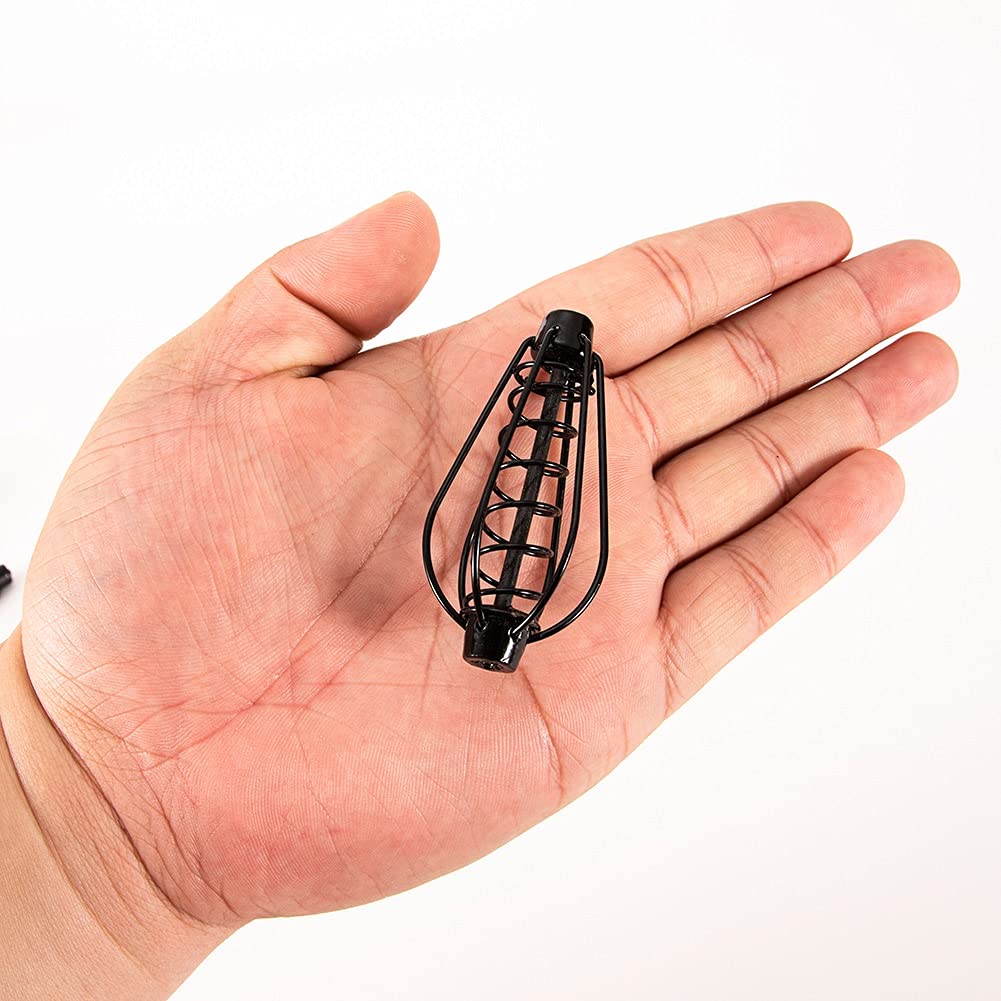 n/a 10pcs Spring Sinker Carp Fishing Feeder 15g 20g 25g 30g Fishing Feeder 6 Wire Method Swim Feeders Pesca Iscas Fish Tackle Tools (Size : 10pcs 25g)