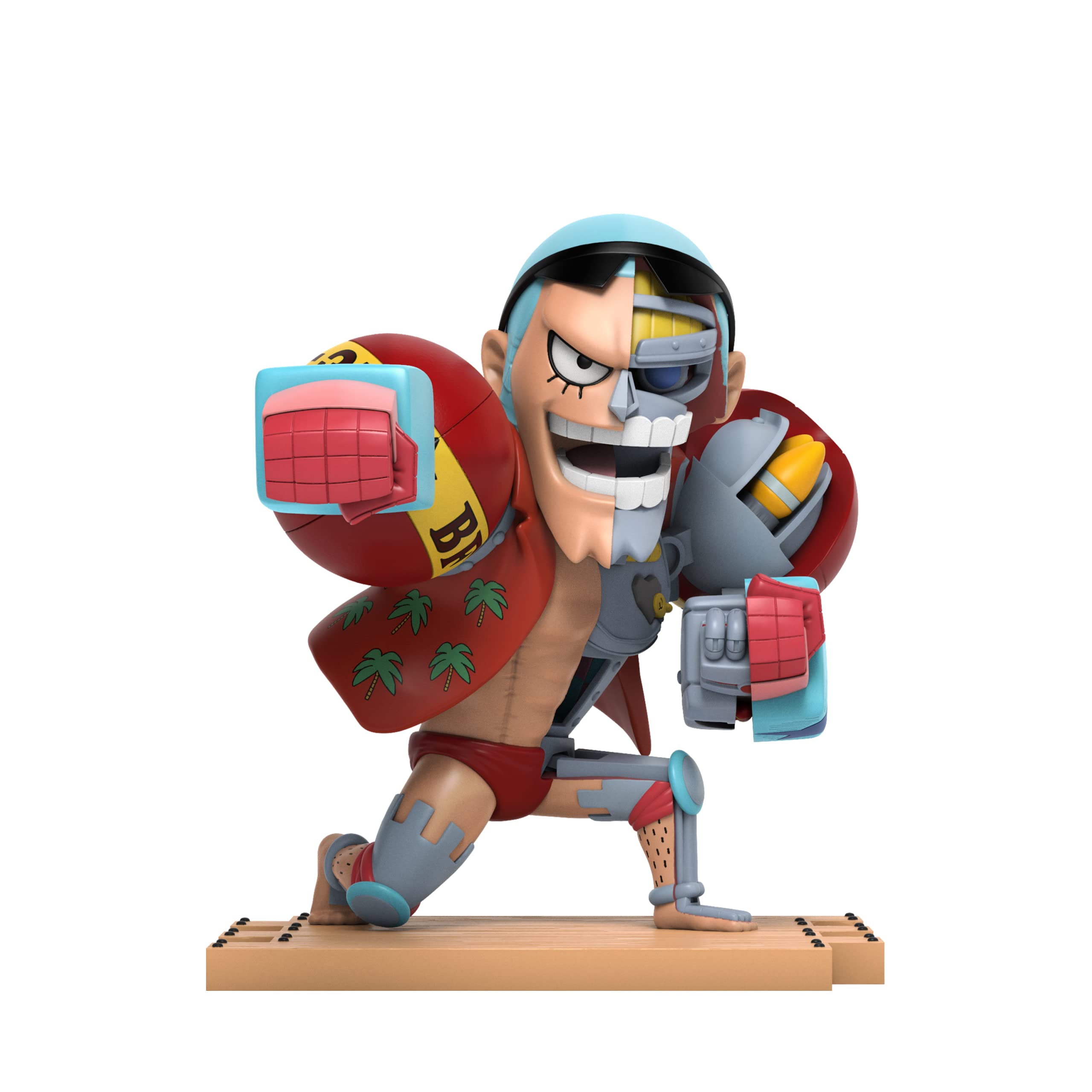 Mighty Jaxx Freeny's Hidden Dissectibles: One Piece (Series 2) Art Collectibles| Single Box | Multicolor| 4" Vinyl Art Toy Blindbox